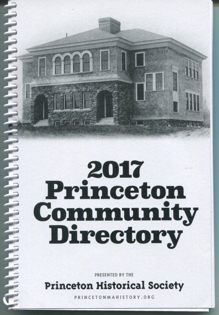2017 Princeton Community Directory - Princeton Historical Society